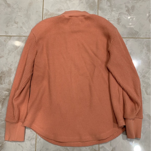 Madewell | Sweaters | Nwot Madewell Thermal Waffle Knit Oversize Sweater | Poshmark